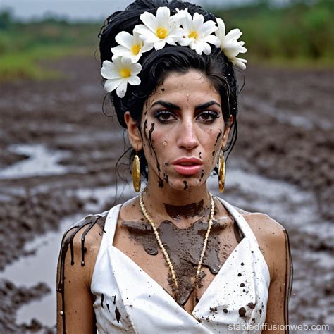 Colombian Glamour Model In Style Of Amy Winehouse Stable Diffusion Online