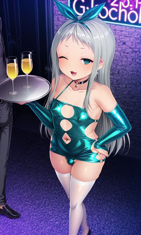 Rule 34 Ai Generated Blend S Bodycon Bow Hairband Bulge Clothing Dark