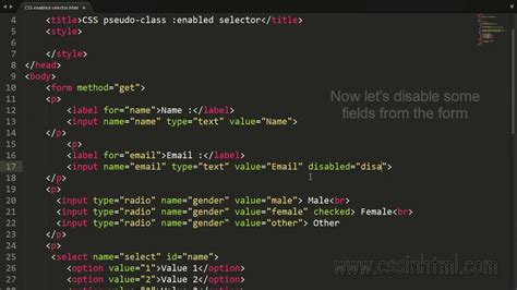 Css Enabled Selector Youtube