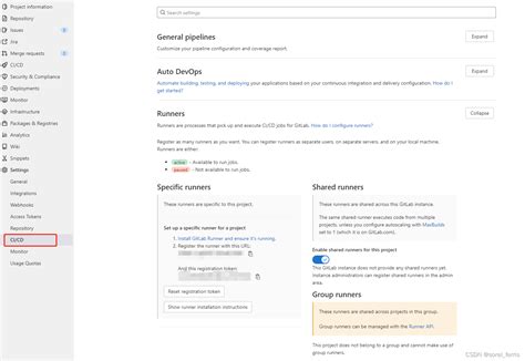 Gitlab Runner 安装和配置gitlab Runner Restart Csdn博客