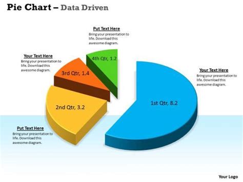 Data Analysis Techniques D In Segments Pie Chart PowerPoint Templates