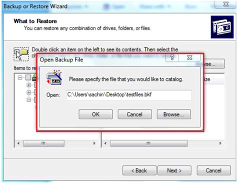 Restore A Windows Backup File Step By Step Guide