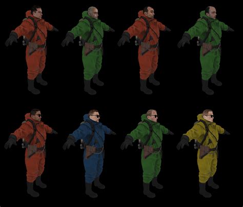 Unic NPC Scientist Suit Nohood Models For Modders Addon S T A L K E R Call Of Chernobyl Mod