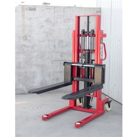 Handheld And Electric Dual Use Forklift Factory Foru