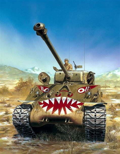 Military Tank Art