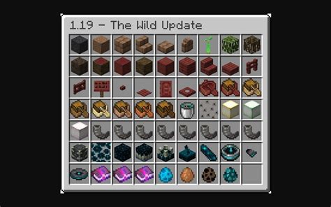 Full List Of Items That Were Added In Minecraft 1 19