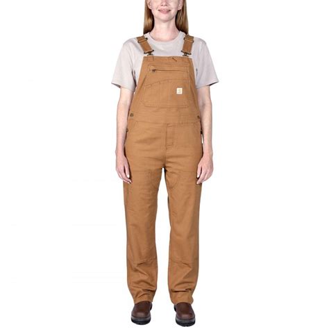 Carhartt Womens Bib And Brace Loose Fit Overalls