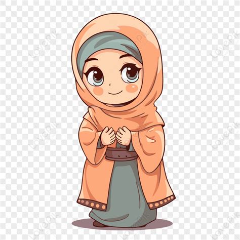 Muslimah Clipart Cartoon Islamic Muslim Cartoon Girl In Hijab Koç