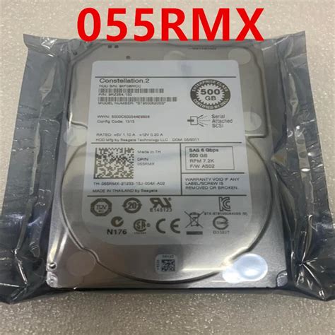 Original Hdd For Dell 500gb 25 72k Sas 6 Gbs 64mb For Internal Hdd
