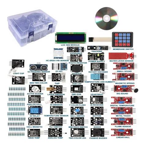 kit arduino de módulos de sensor 37 en 1 con drk cuotas sin interés
