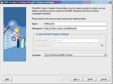 Hello World In Bpel Oracle Trainings For Apps And Fusion Dba
