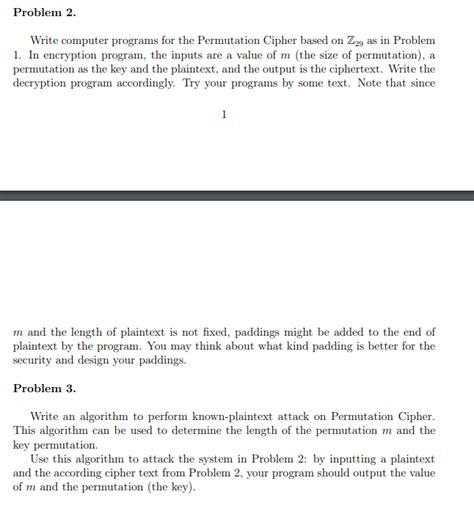 Problem 2 Write Computer Programs For The