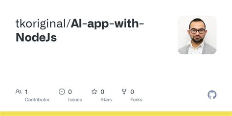 Github Tkoriginalai App With Nodejs
