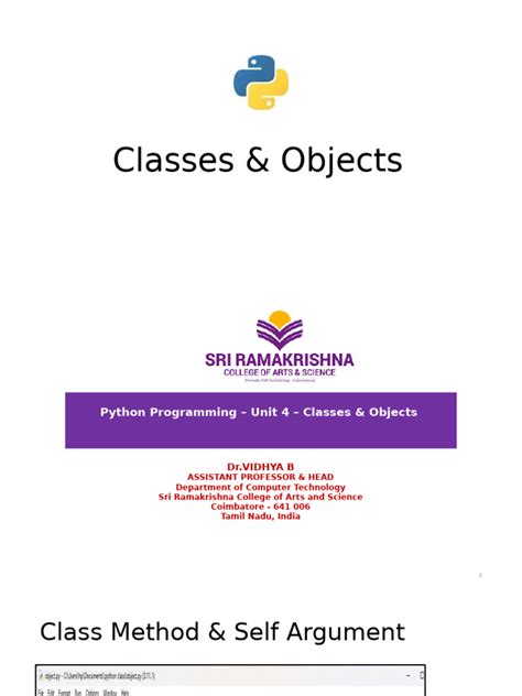 classes and objects pdf