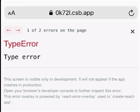TextField Time Type Crashes Page On IOS Safari TypeError Type Error Issue 17959