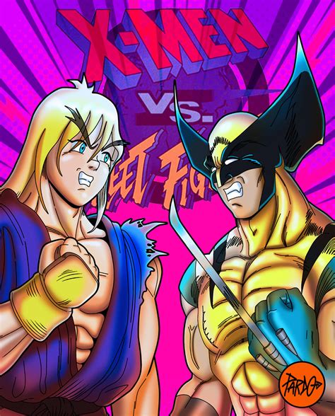 Xmen Vs Street Fighter By Pardodibujo On Deviantart