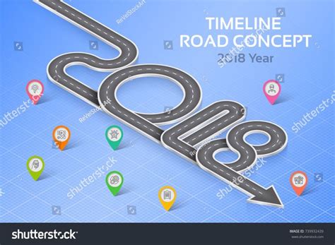 Isometric Navigation Map Infographic