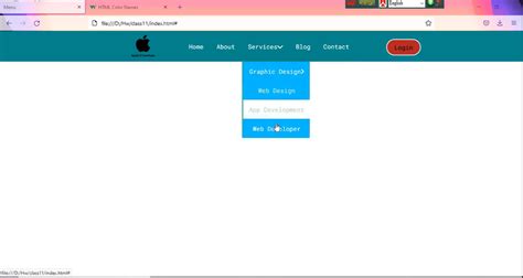 Solved Create This Type Of Website Front Page Sample By Chegg Com