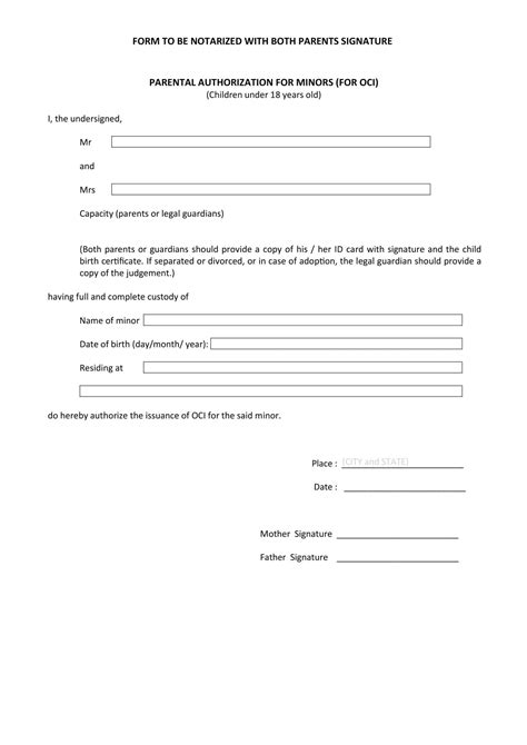 Free Printable Notarized Letter Templates [word Pdf]