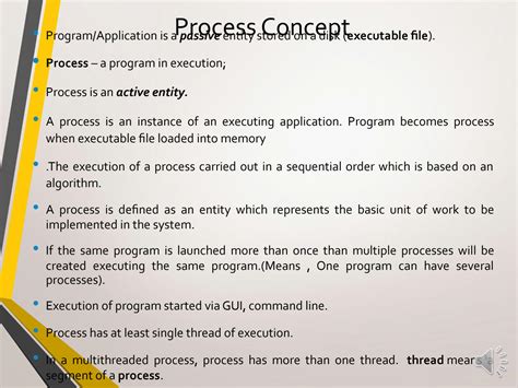 Solution Lecture Process Management Process Concept Process In Memory Process Life Cycle