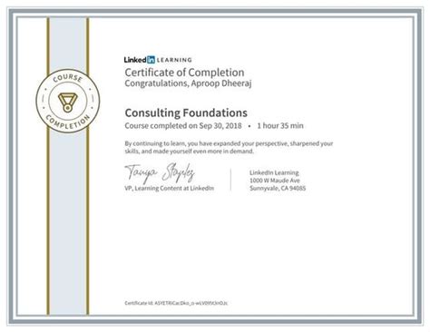 Certificate Of Completion Learning Rest Apis Ppt