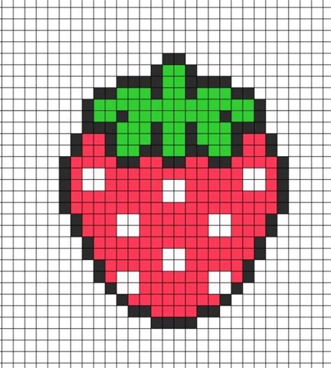 Вышивка крестом клубничка