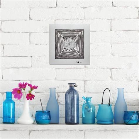 Купить картину «Геометрический минимализм Шестиугольник абстракция маркером и фломастером на