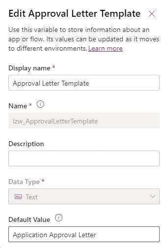 generate document from word template and send as email attachment using cloud flow