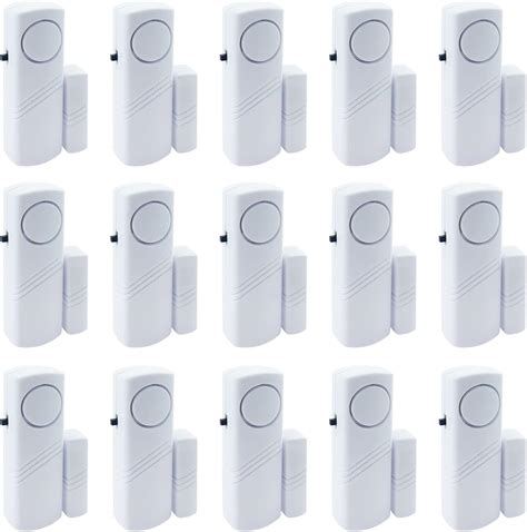 10 Sets Pack Of Wired Surface Mounted Alarm Magnetic