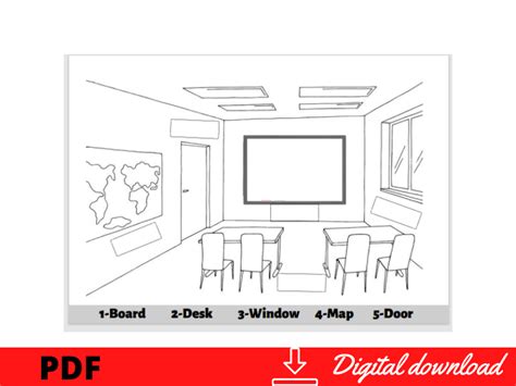 Classroom Objects In A Class Teaching Resources