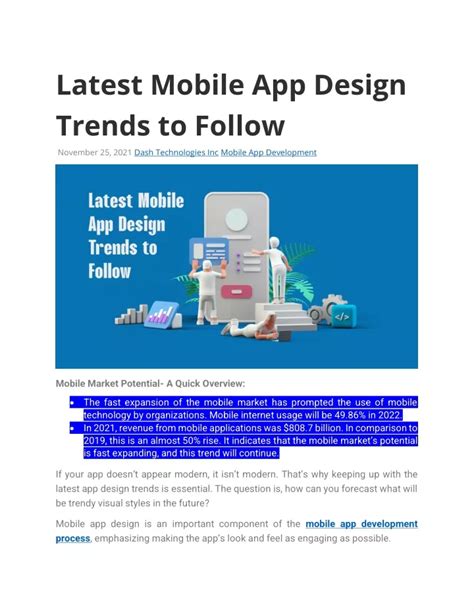 Ppt Latest Mobile App Design Trends To Follow Powerpoint Presentation