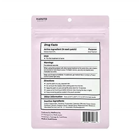 Haruto Microdart Pimple Treatment Patch 6 Patches Nedysia