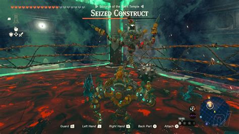 Zelda Tears Of The Kingdom How To Defeat Seized Construct Nintendo Life