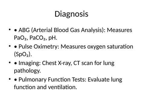 Ppt On Hypoxiahypercapnia And Hypoxemiapptx