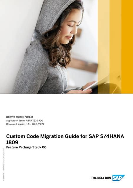 Custom Codemigration To S4hana Pdf Programming Languages Computing