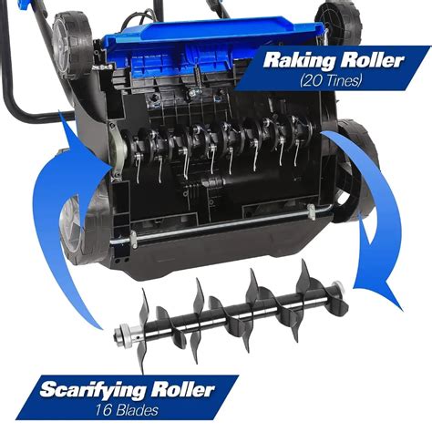 Dethatcher Electric Powered Dethatcher Scarifier Bilthard