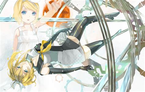 Wallpaper Girl Girl Vocaloid Vocaloid Kagamine Rin Images For Desktop Section Download