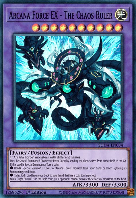 Arcana Force Ex The Chaos Ruler Yugipedia