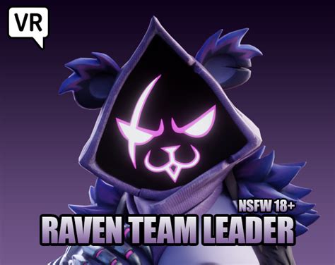 Raven Team Leader NSFW Blender Model VRChat By Shachath D