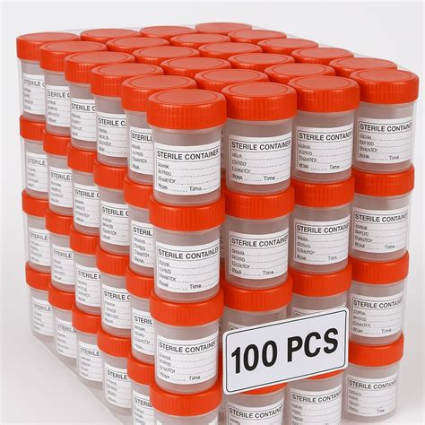 Sterile Sample Container 60ml Apex Labs