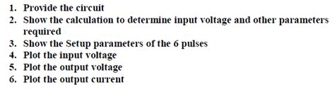 Solved Using Multisim Construct A Three Phase Full Chegg Com