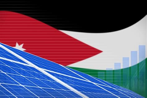 요르단 태양 에너지 전력 디지털 그래프 개념재생 가능한 자연 에너지 산업 그림 3d 일러스트레이션 0명에 대한 스톡 사진 및 기타 이미지 Istock