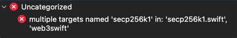 Cannot Build Project With Other Web3 Libraries Multiple Targets Named
