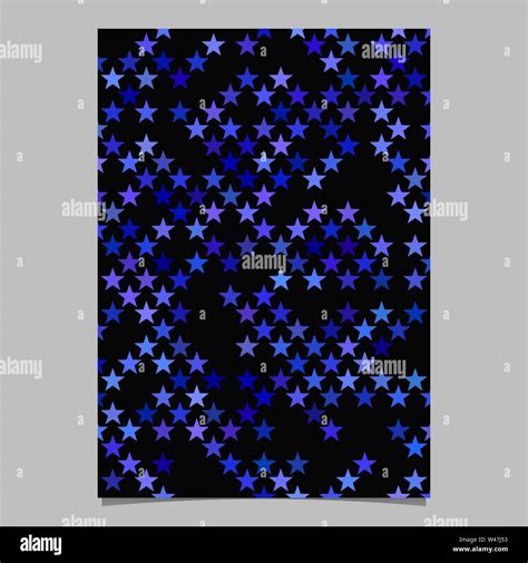 Star Pattern Brochure Design Vector Cover Background Graphic Stock Vector Image And Art Alamy
