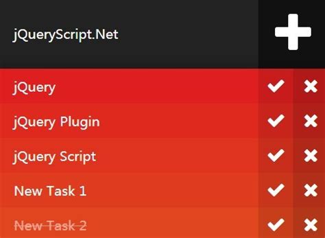 Simple To Do List App With JQuery And Bootstrap JQuery Plugin