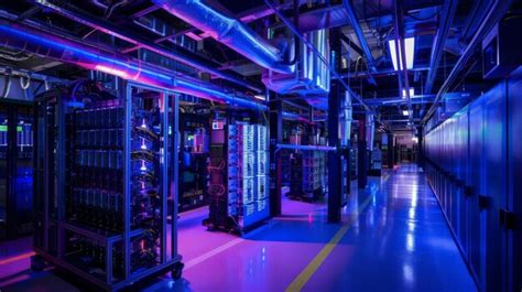 Next Generation Quantum Computing Facility Premium Ai Generated Image