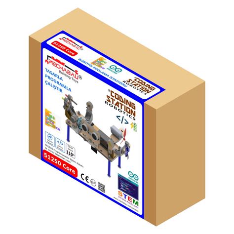 Coding Station Arduino Tabanlı Kodlama Eğitim Seti Evo Stem Kitleri Evo