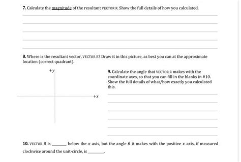 Solved Calculate The Magnitude Of The Resultant VECTOR R Chegg