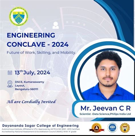 Department of Computer Science & Engineering (Data Science), DSCE on LinkedIn: We are excited to ...