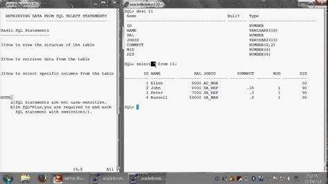 11 Basic Sql Statements Youtube